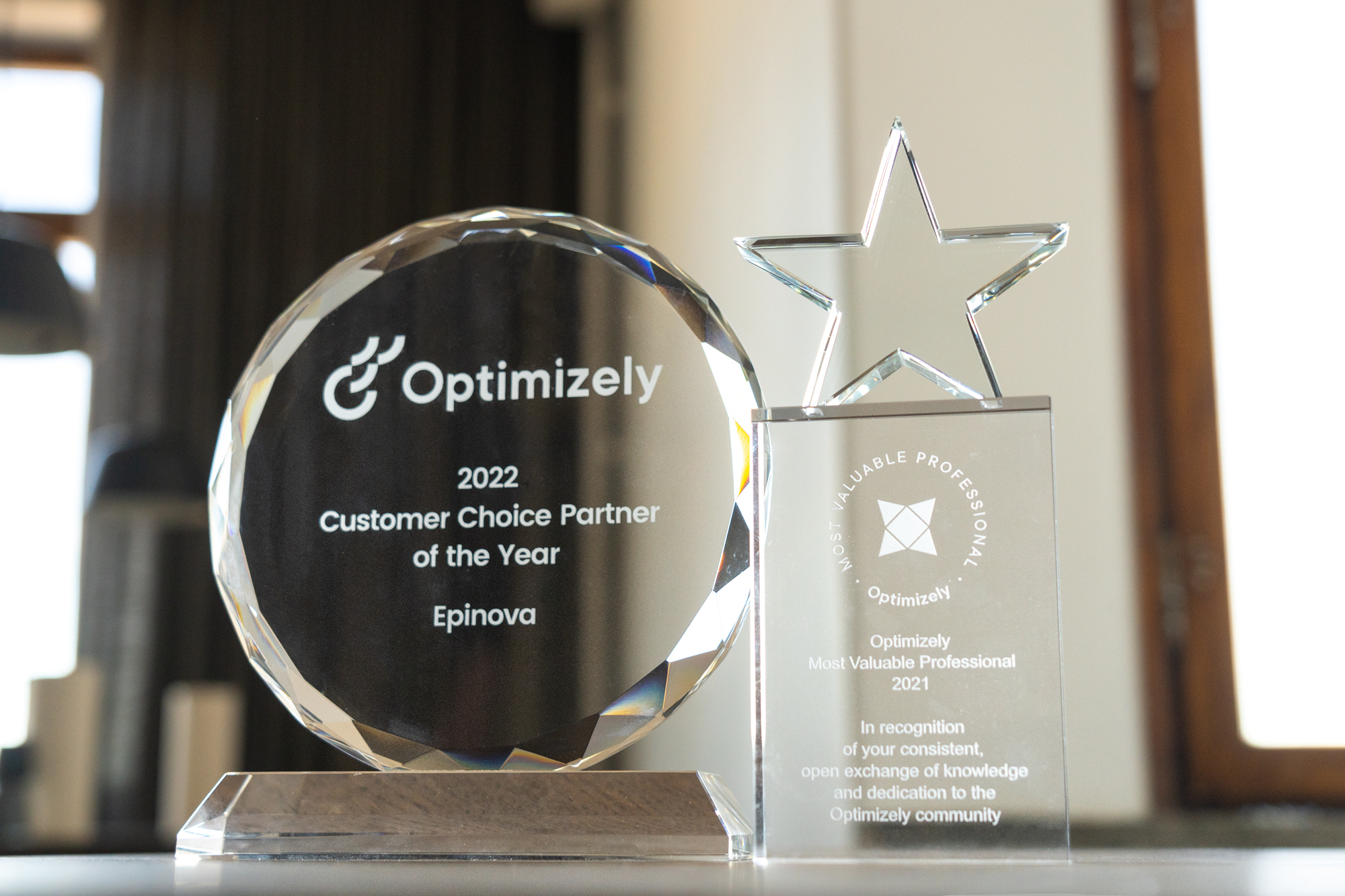 Epinova is a Gold Partner of Optimizely