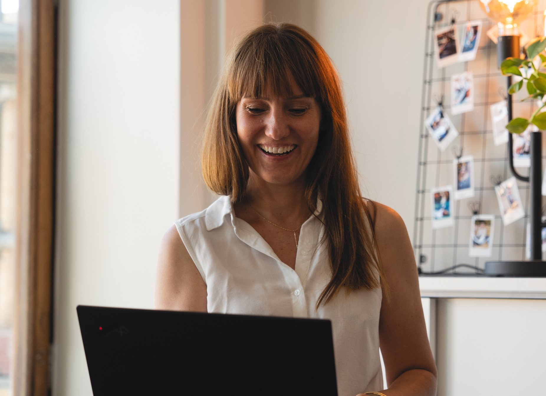 Christine Freeman, humble and meticulous web project manager